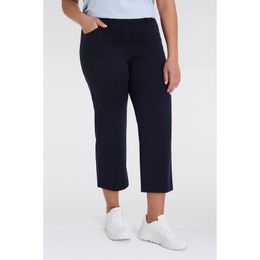KjBRAND Damen KjBRAND Culotte &raquo;Schlupfhose Susie Culotte in 7/8 L&auml;nge&laquo; Sommerhose, ideal f&uuml;r kr&auml;ftige Beine blau 42, N-Gr