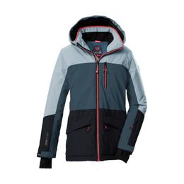Killtec Kinder Skijacke &raquo;KSW 208 GRLS SKI JCKT&laquo; Wasserdichte, atmungsaktive Kinderjacke mit Schneefang und Taschen 140
