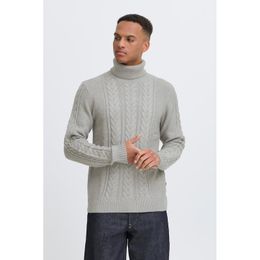 Blend Herren Stehkragenpullover &raquo;BHBASIM Roll&laquo; grau XL