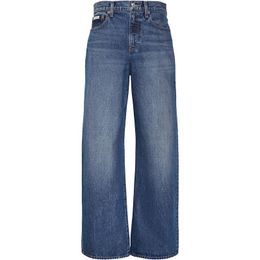 Calvin Klein Jeans Damen Weite Jeans Wide-leg-Passform 30, L&auml;nge 32