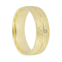 Firetti Unisex Trauring &raquo;Schmuck Geschenk Gold 375 Hochzeit Ehering Trauring "LIEBE"&laquo; Made in Germany, wahlweise mit oder ohne Brillant gold