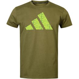 adidas Performance T-Shirt &raquo;Perfo Script Graphic Tee&laquo; gr&uuml;n T-Shirt