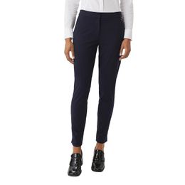 comma, Comma Damen Anzughose mit Viskose und Slim fit blau 38, N-Gr