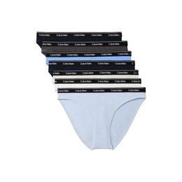 Calvin Klein Underwear Damen Bikinislip &raquo;BIKINI 7PK&laquo; Packung, 7er-Pack, K&ouml;rpernahe Passform mit elastischem Bund XL (42)