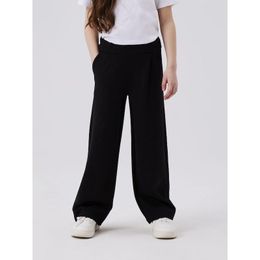 name it M&auml;dchen Jogginghose &raquo;NKFNAIDA STRAIGHT PANT NOOS&laquo; schwarz 116, N-Gr
