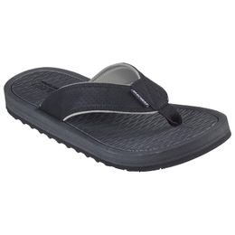 Skechers Damen Zehentrenner &raquo;TANTRIC-COPANO&laquo; , Sommerschuh, Schlappen, Poolslides, Badeschuh, mit Luxe Foam schwarz 48,5