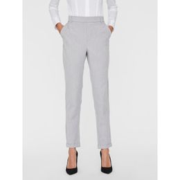 V&eacute;ro Moda Vero Moda Damen Anzughose &raquo;VMMAYA MR LOOSE SOLID PANT NOOS&laquo; kn&ouml;chelfreie Form mit Saumaufschlag grau M (38), L&auml;nge 34
