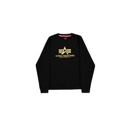 Alpha Industries Herren Sweater &raquo;Basic Sweatshirt Carbon&laquo; schwarz XL