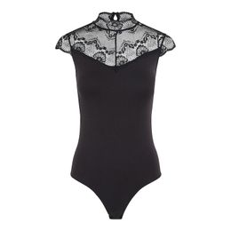 Pieces Damen Pieces Body &raquo;PCNAYA Spitzenbody NOOS&laquo; mit Spitze schwarz XS, N-Gr
