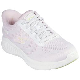 Skechers Damen Slip-On Sneaker &raquo;GO WALK NOW-KHLOE&laquo; Freizeitschuh mit Fersenkissen und Slip-ins Technologie rosa 39