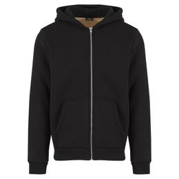 Urban Classics Herren Urban Classics Kapuzenpullover &raquo; Bonded Sherpa Zip Hoody&laquo; 1 L
