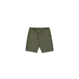 Alpha Industries Herren Shorts &raquo;Basic Cotton Short&laquo; gr&uuml;n 32, Normalgr&ouml;&szlig;en