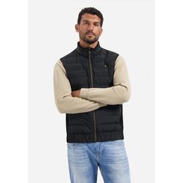 NO EXCESS Herren NO EXCESS Steppjacke &raquo; Gesteppte Weste Bodywarmer Padded Sealed Mix With Knit&laquo; XXL