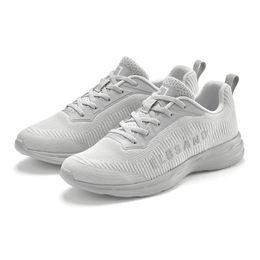 ELBSAND Herren &raquo;Slip-In Sneaker&laquo; mit elastischen B&auml;ndern f&uuml;r schnelles Reinschl&uuml;pfen, Unisex VEGAN grau 36