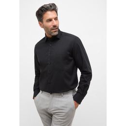 Eterna Herren Langarmhemd &raquo;COMFORT FIT&laquo; NON IRON (b&uuml;gelfrei) schwarz 40, Normalgr&ouml;&szlig;en