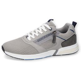 Dockers by Gerli Herren Dockers by Gerli Sneaker , Freizeitschuh, Schn&uuml;rschuh, komfortabler Schuhweite G (=weit) grau 47