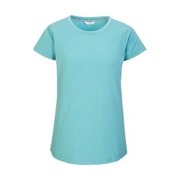 Killtec Damen T-Shirt &raquo;KOS 23 WMN TSHRT&laquo; Leichtes, schnelltrocknendes Damen Funktionsshirt mit Stretch. blau 38