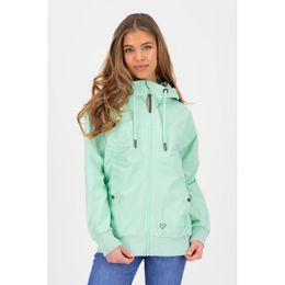 alife and kickin Alife & Kickin Damen Outdoorjacke &raquo;NAMINIAKA&laquo; mit Kapuze gr&uuml;n M