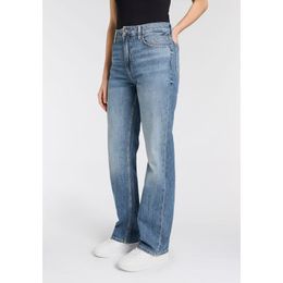 BOSS Orange Damen BOSS Orange Straight-Jeans &raquo;Ada 10.0 Premium Damenmode&laquo; mit hohem Bund, High Rise blau 27, L&auml;nge 30