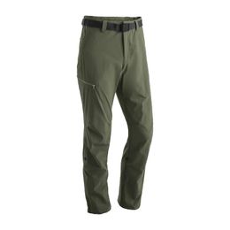 Maier Sports Damen Funktionshose &raquo;Nil&laquo; Herren Wanderhose, atmungsaktive Outdoor-Hose mit Roll up Funktion gr&uuml;n 54, Normalgr&ouml;&szlig;en
