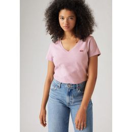 Levi's Levi's Damen V-Shirt &raquo;Perfect Tee&laquo; mit kleinem Batwing- Logo S (36)