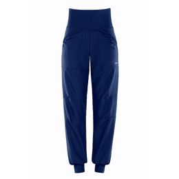 WINSHAPE Damen Sporthose &raquo;Functional Comfort Leisure Time Trousers LEI101C&laquo; High Waist blau S, Normalgr&ouml;&szlig;en