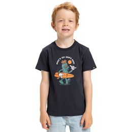 Quiksilver Jungen T-Shirt &raquo;Ev Gone Surfing&laquo; blau 6(115-120cm)