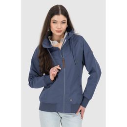 alife and kickin Alife & Kickin Damen Outdoorjacke &raquo;JORANAAKA&laquo; mit Kapuze blau S