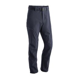 Maier Sports Damen Funktionshose &raquo;Nil&laquo; Herren Wanderhose, atmungsaktive Outdoor-Hose mit Roll up Funktion blau 27, Kurzgr&ouml;&szlig;en