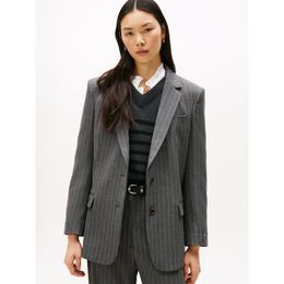 Tommy Hilfiger Damen Longblazer &raquo;PINSTRIPE RELAXED BLAZER&laquo; mit Nadelstreifen 42