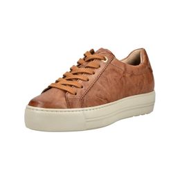 Paul Green Damen Sneaker &raquo; Sneaker Glattleder&laquo; braun 38