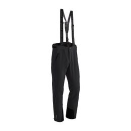 Maier Sports Herren Skihose &raquo;Copper slim&laquo; Herren Schneehose mit Hosentr&auml;gern, wind/wasserdicht, Slim Fit schwarz 50, Normalgr&ouml;&szlig;en