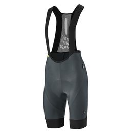 Gonso Damen Fahrradhose &raquo;SQlab GO BIB W&laquo; Damen Radhose, Sitzpolster und Tr&auml;ger, moderne Radlerhose, Tight Fit grau 34, Normalgr&ouml;&szlig;en
