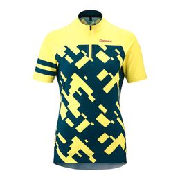 Gonso Damen Radtrikot &raquo;CENIGA&laquo; Leicht, schnell trocknend, optimaler Feuchtigkeitstransport gelb 36