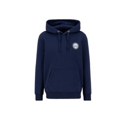 Alpha Industries Herren Hoodie &raquo;Doted SL Hoodie&laquo; blau L