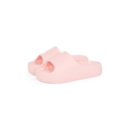 Tommy Jeans Damen &raquo;TJW CHUNKY POOL SLIDE ESS&laquo; , Plateau, Sommerschuh, Schlupfschuh, Bequemschuh, Logoschriftzug rosa 37/38