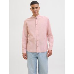 Jack & Jones Jack & Jones Damen &raquo;JJESUMMER BAND SHIRT LS SN&laquo; mit Bandkragen pink S, N-Gr