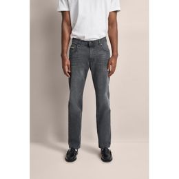 Bugatti Herren Bugatti 5-Pocket-Jeans &raquo;Basic Essential&laquo; Authentic Denim grau 4234, L&auml;nge 34