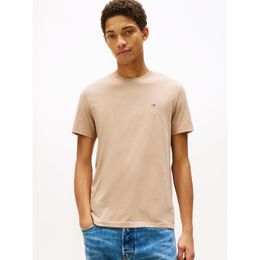 Tommy Jeans Damen &raquo;TJM XSLIM JASPE HTR TEE EXT&laquo; Mit Rundhalsausschnitt beige XL