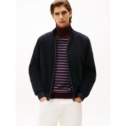 Tommy Hilfiger Damen Cordjacke &raquo;CORD HARRINGTON JACKET&laquo; ohne Kapuze Freizeitjacke, &Uuml;bergangsjacke blau S
