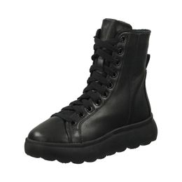 Geox Damen Schn&uuml;rstiefelette &raquo; Stiefelette Leder&laquo; schwarz 39