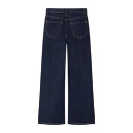s.Oliver Junior M&auml;dchen s.Oliver Junior Weite Jeans mit Weitenregulierung innen blau 134, N-Gr