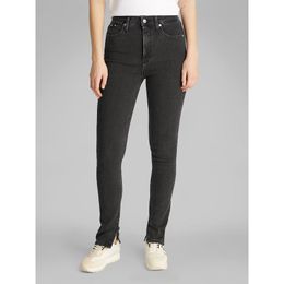 Calvin Klein Jeans Damen Skinny-fit-Jeans &raquo;HIGH RISE SKINNY&laquo; in schwarzer Waschung schwarz 26, L&auml;nge 30