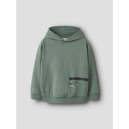 name it Jungen Sweatshirt &raquo;NKMOLAF LS NREG SWE WH BRU PB&laquo; gr&uuml;n 146/152