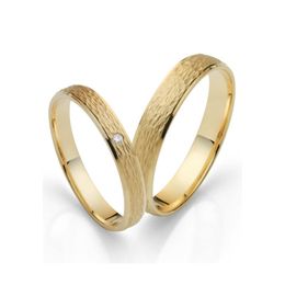 Firetti Kinder Trauring &raquo;Schmuck Geschenk Gold 750 Hochzeit Ehering "LIEBE"&laquo; Made in Germany, wahlweise mit oder ohne Brillant gold