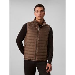 Calvin Klein Herren Steppweste &raquo;SLVLSS LT WT NYLON PUFFER VEST&laquo; Mit Rundhalsausschnitt braun S