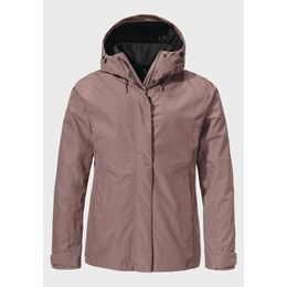 Sch&ouml;ffel Sch&ouml;ffel Damen Doppeljacke &raquo;Hiking 3in1 Jacket Style Okere WMS&laquo; mit Kapuze lila 40
