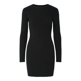 Pieces Damen Pieces Minikleid &raquo;PCMIRA NEW LS O-NECK KNIT DRESS NOOS BC&laquo; Sommerkleid schwarz XL, N-Gr