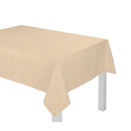 WIRTH Tischdecke &raquo;Telfort&laquo; gold Baumwolle, Polyester