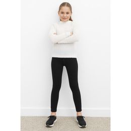 happy girls M&auml;dchen happy girls Leggings in Basic-Form schwarz 128, N-Gr
